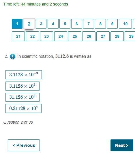 CSEC Maths Multiple Choice e-tests – Practice exams with immediate ...